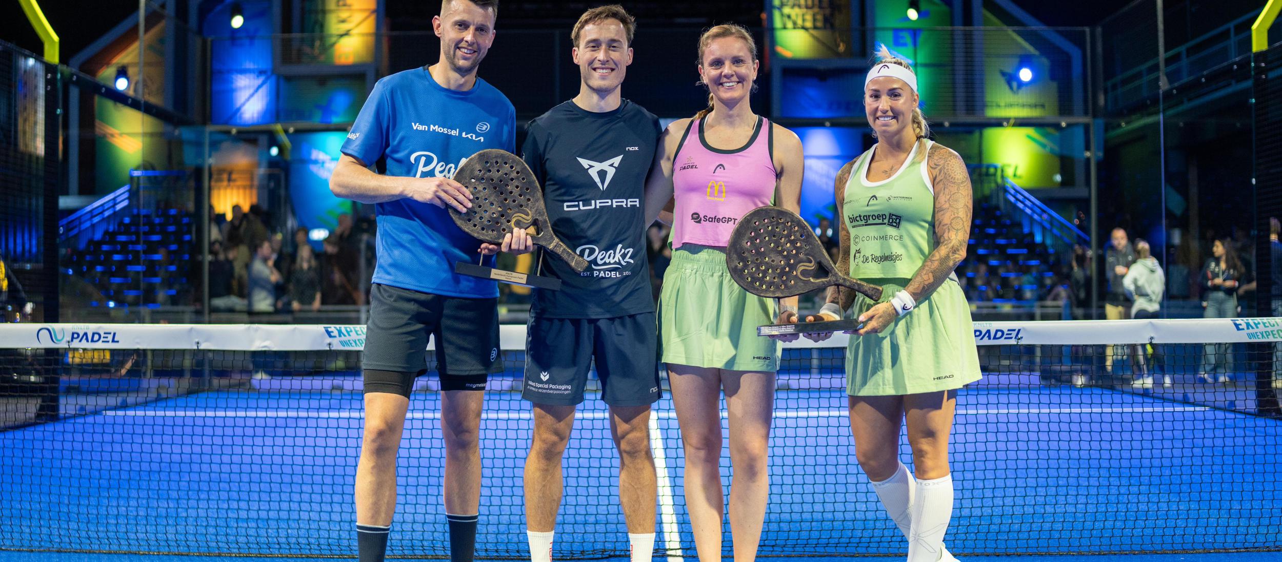 Mooie finales en volle tribunes op laatste dag Dutch Padel Week! | Padel